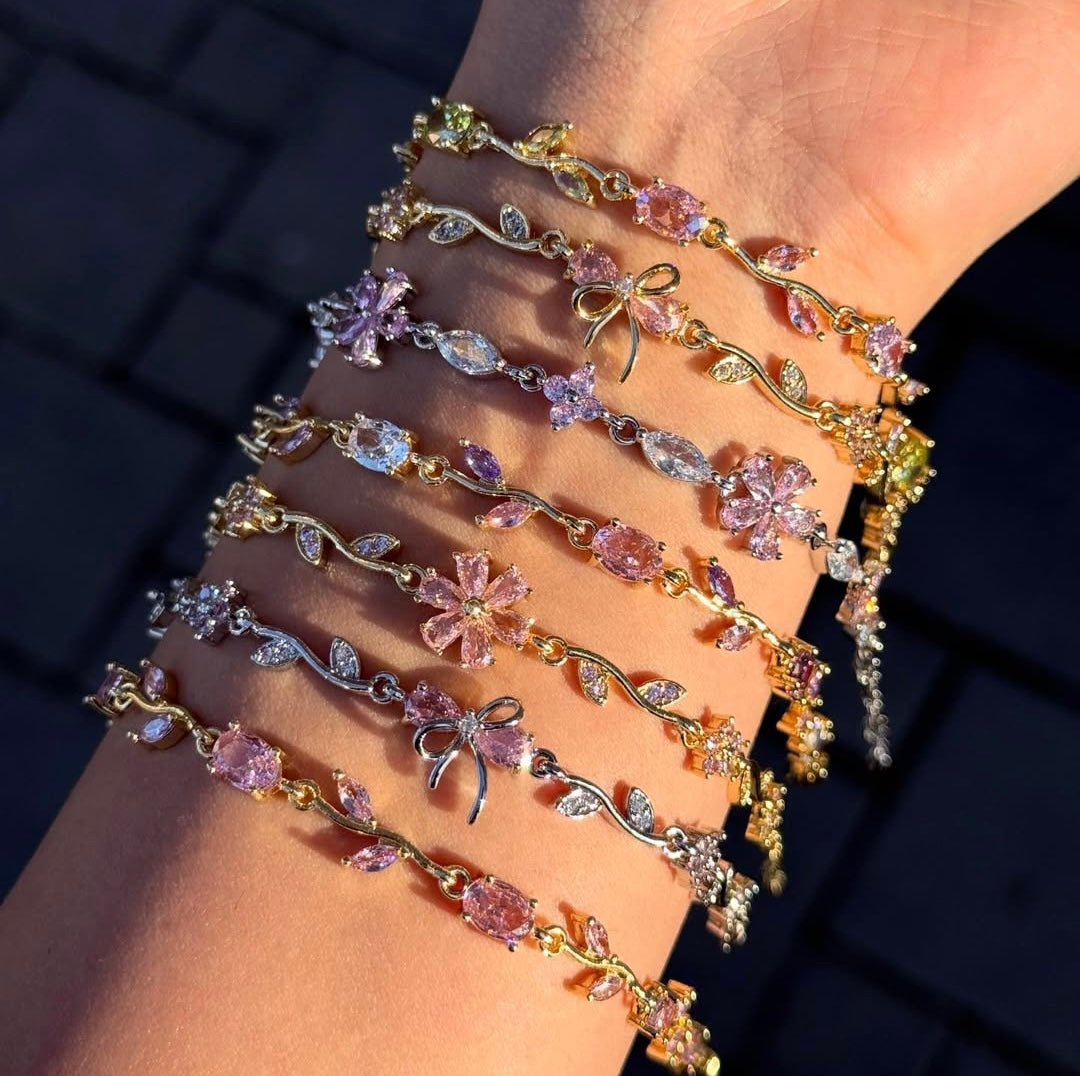 Trendy Bracelets Collection | Elegant Chains, Tennis & Zircon Styles ...