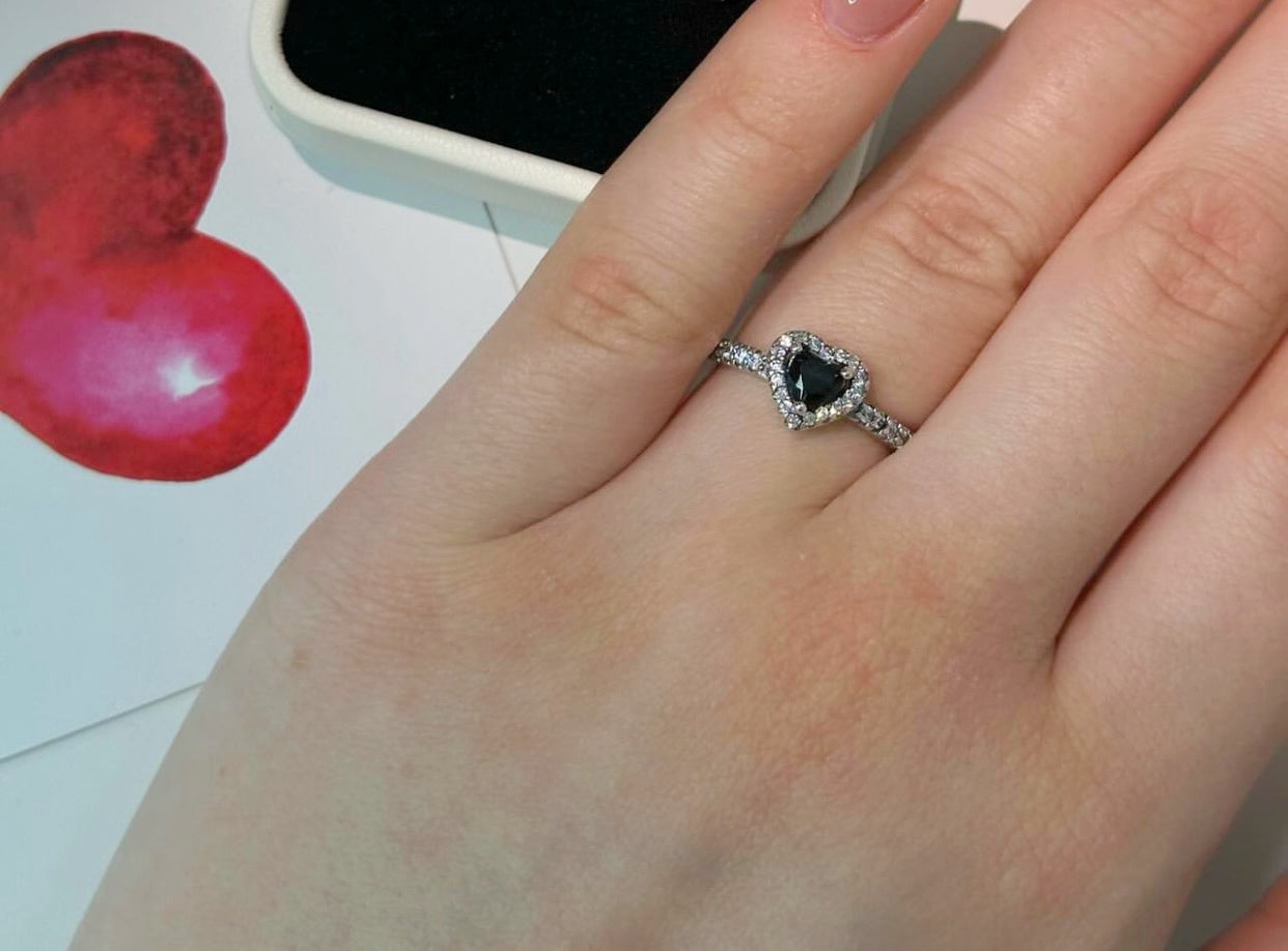 Pandora Inspired Heart Rings 925 Sterling Silver – ﻿ADORE HAVEN